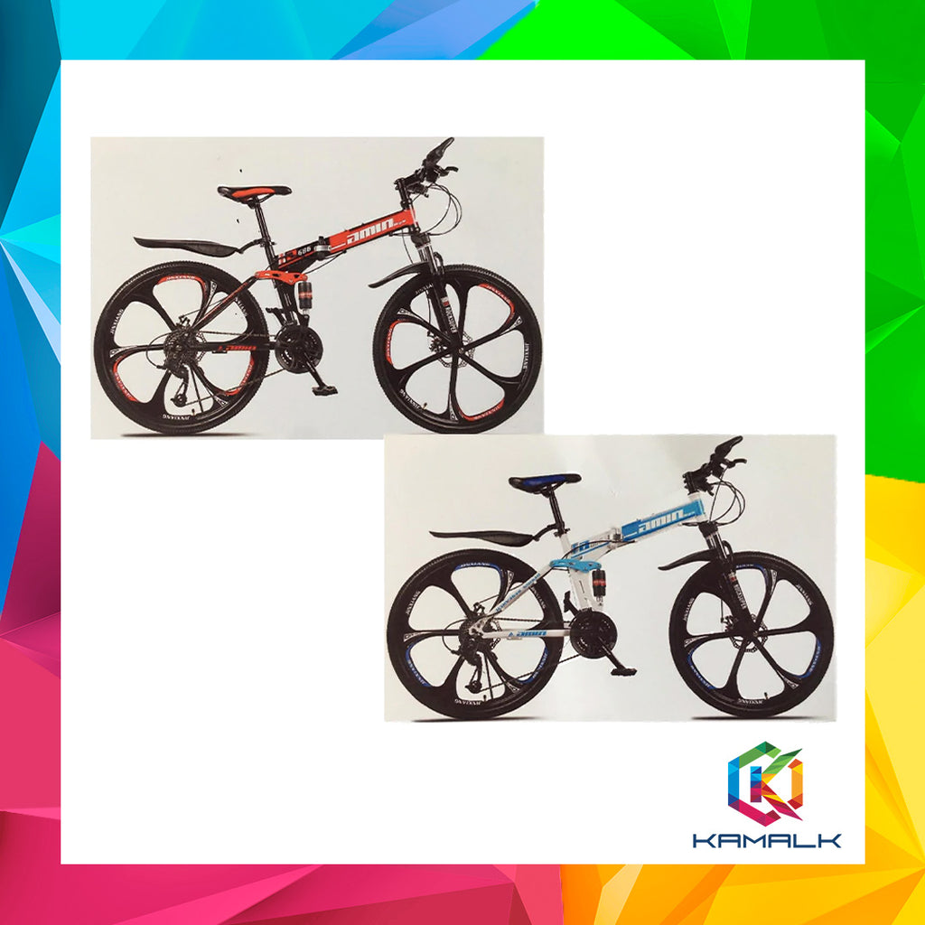 Amin Six Blade Wheel Folding Bicycle – Kamalk Online Marketplace